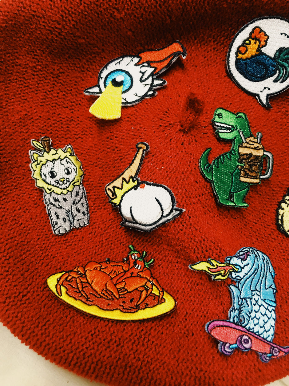 Iron on & sticker patches | Pew Pew Patches – pewpewpatches